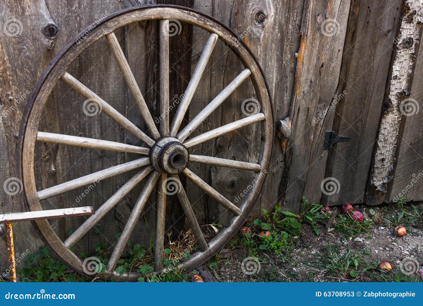 Old Wheel stock image. Image of gray, brown, wheel, knots - 63708953