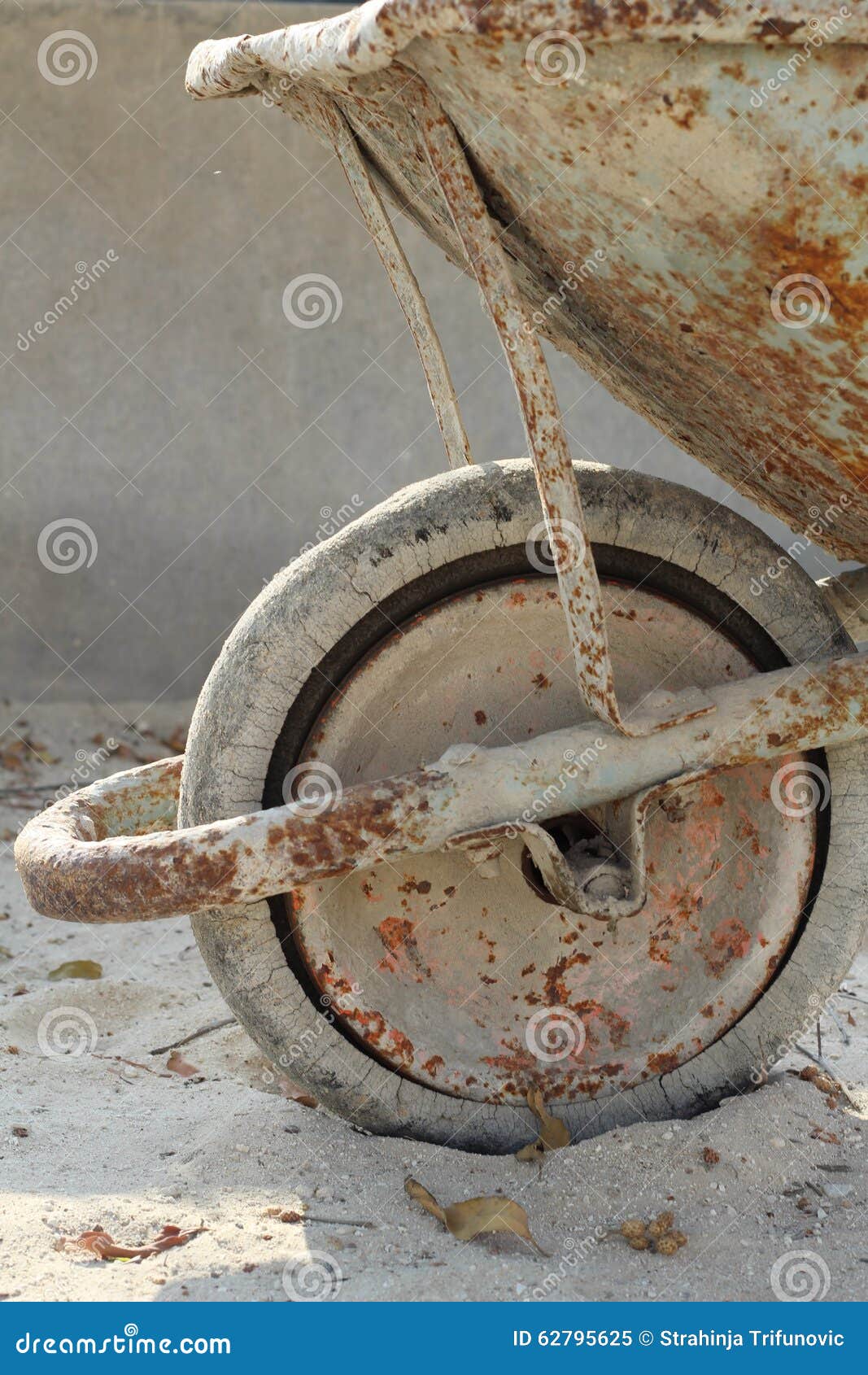 Old wheel barrow. stock image. Image of barrow, people - 62795625