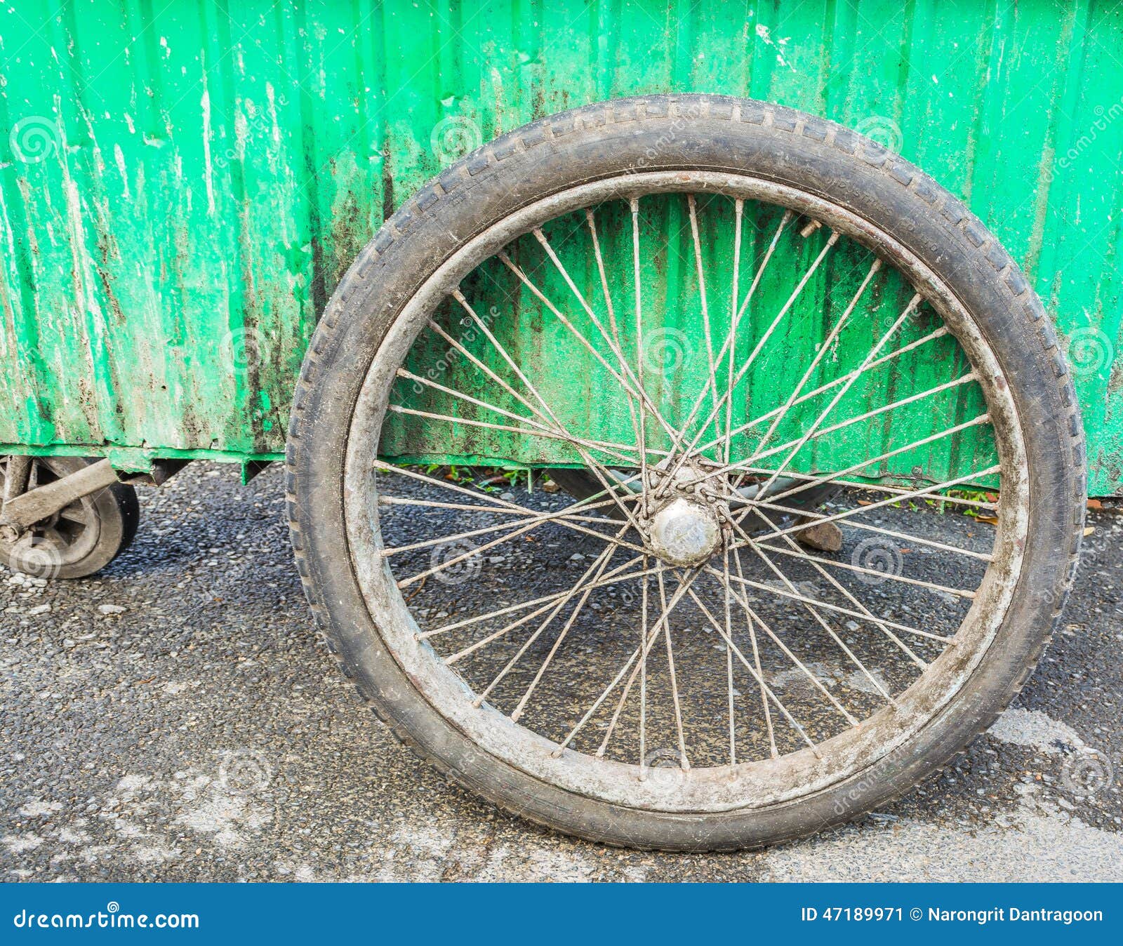 Old wheel stock image. Image of market, retro, consumer - 47189971