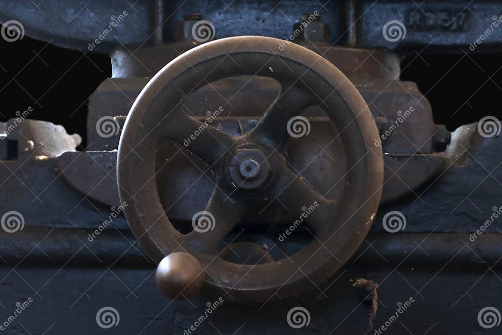 Old wheel stock image. Image of rural, brick, nature - 80024109