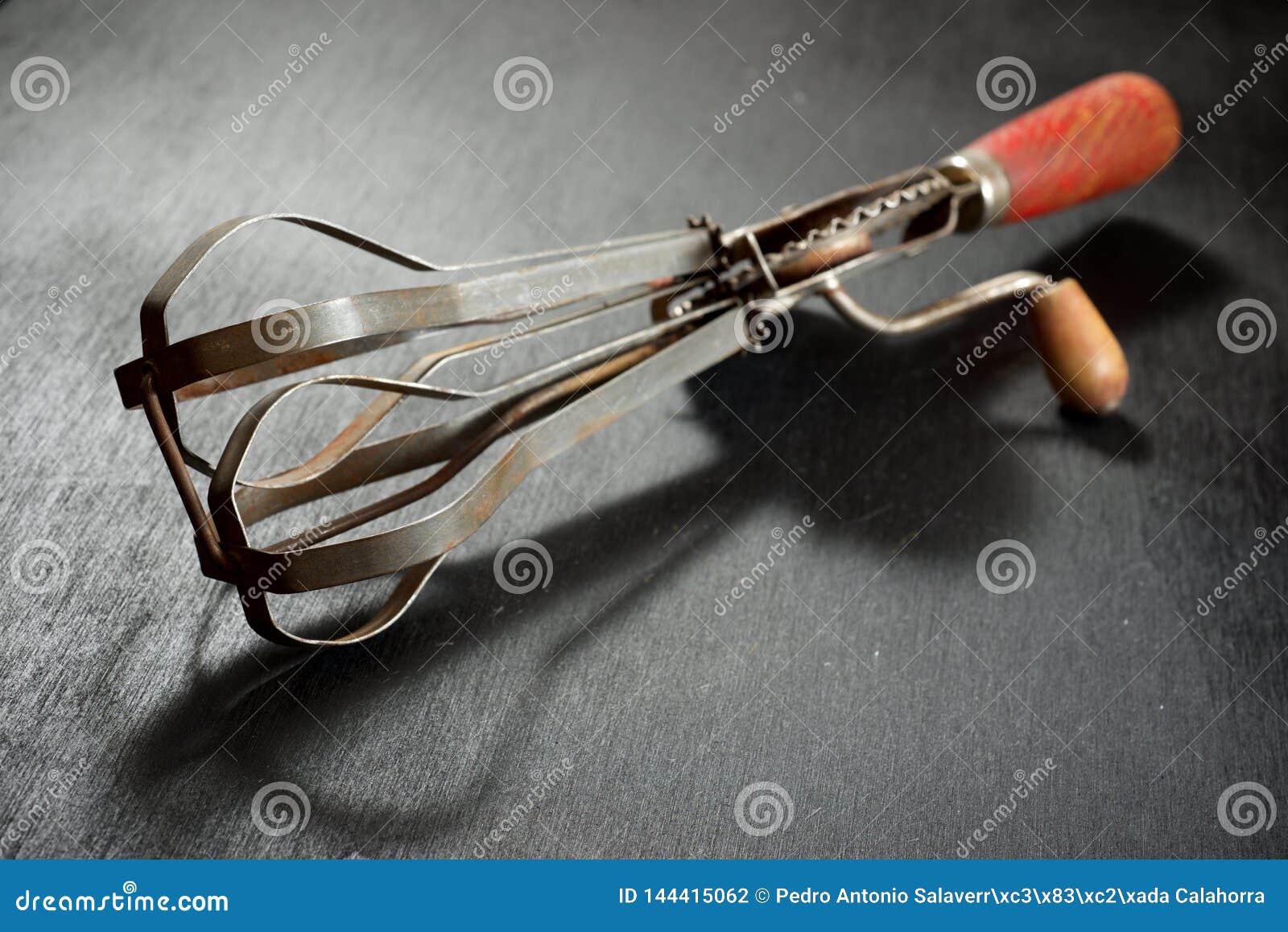 Old whisk view stock photo. Image of cooking, manual - 144415062