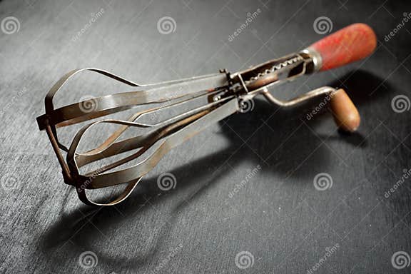 Old whisk view stock photo. Image of cooking, manual - 144415062