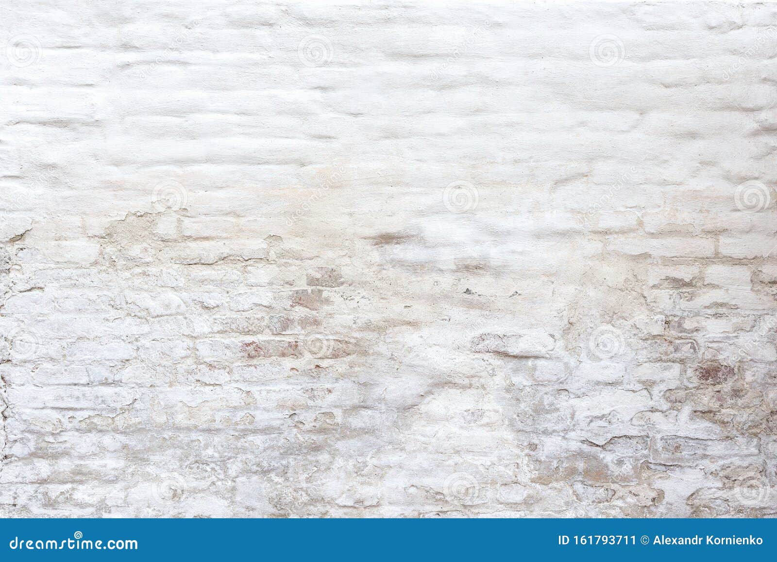 Old white brick wall stock image. Image of rough, urban - 161793711