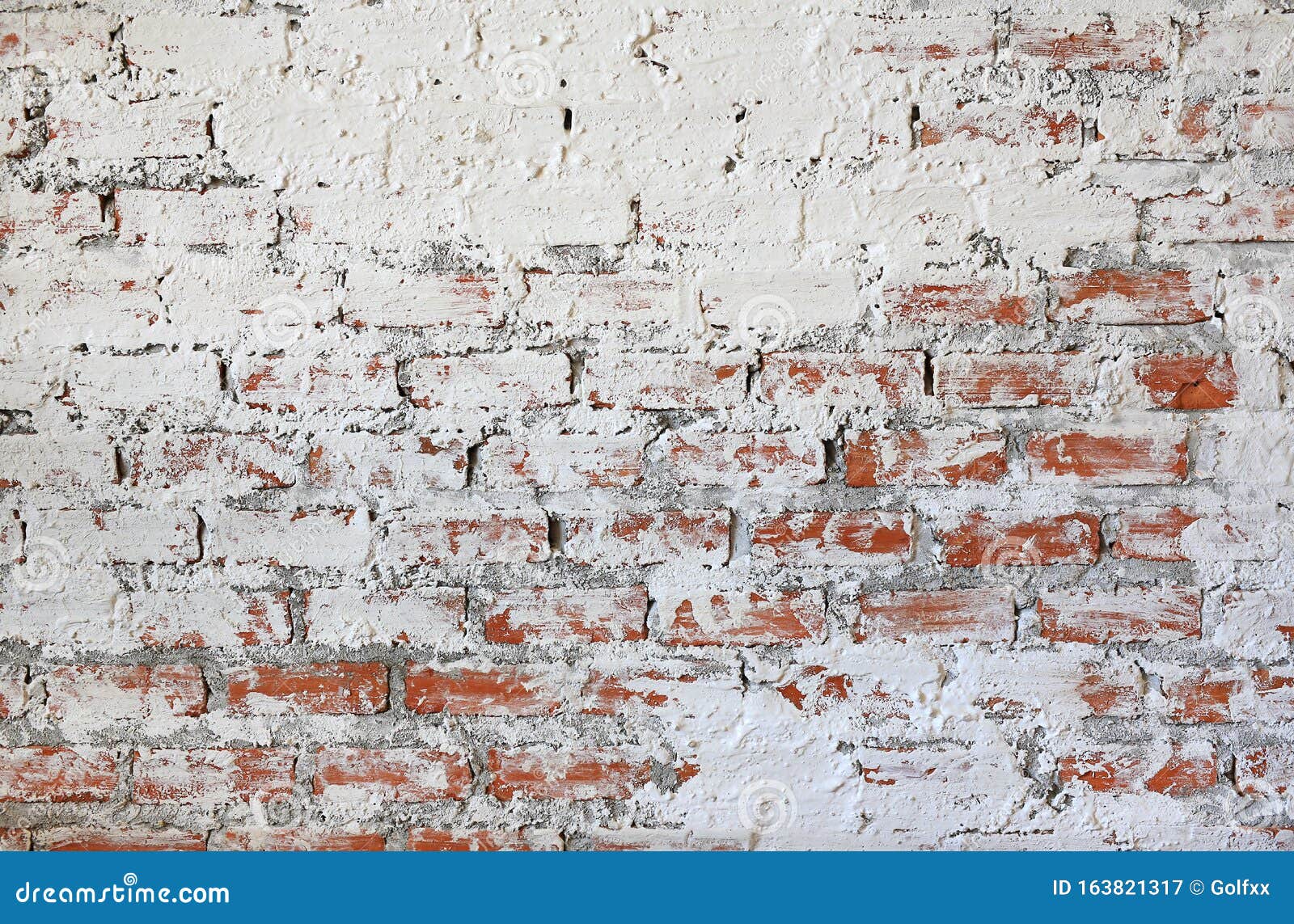 Old White Brick Wall Texture Background Stock Image - Image of ...