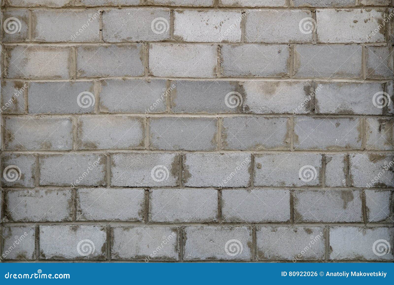 Old white brickwork. stock photo. Image of brick, constructed - 80922026
