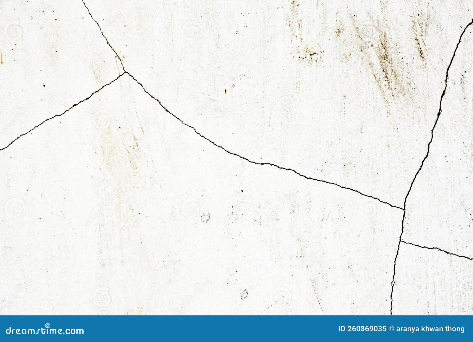 Old White Concrete Wall with Cracks for the Background Stock Image ...