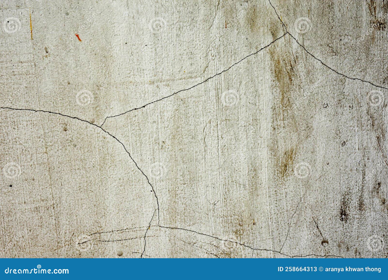 Old White Concrete Wall with Stains and Cracks, Old Concrete for ...