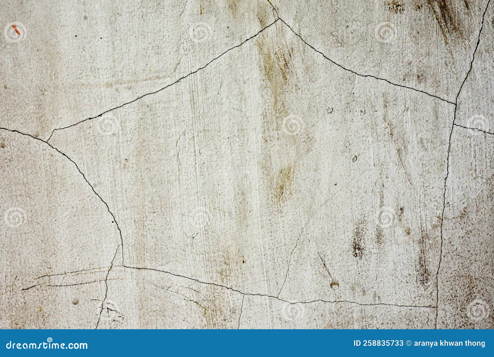 Old White Concrete Wall with Stains and Cracks, Old Concrete for ...