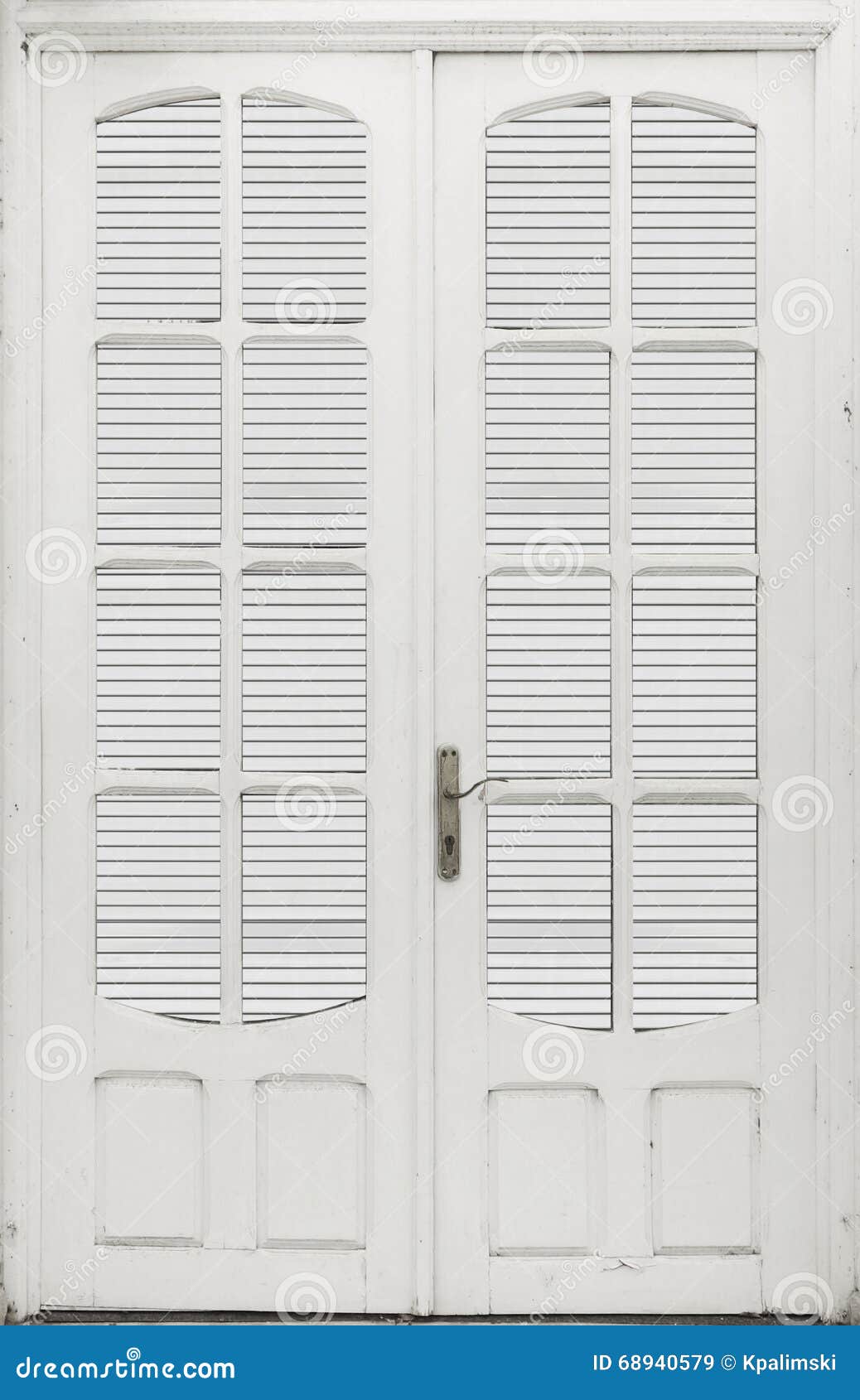 Old White Doors. Wood Texture Royalty-Free Stock Image | CartoonDealer ...