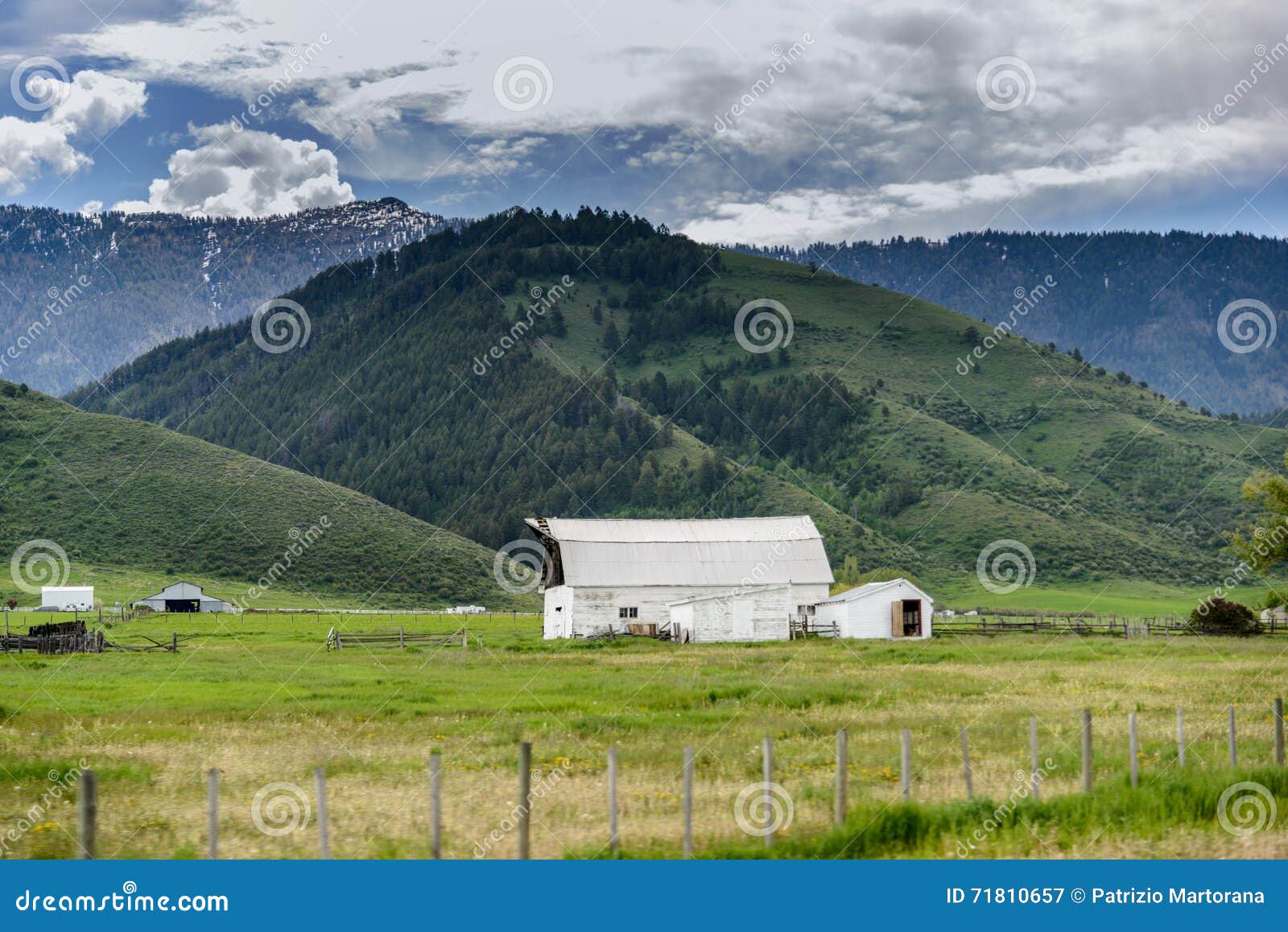 Old White Farmhouse stock image. Image of historic, farm - 71810657