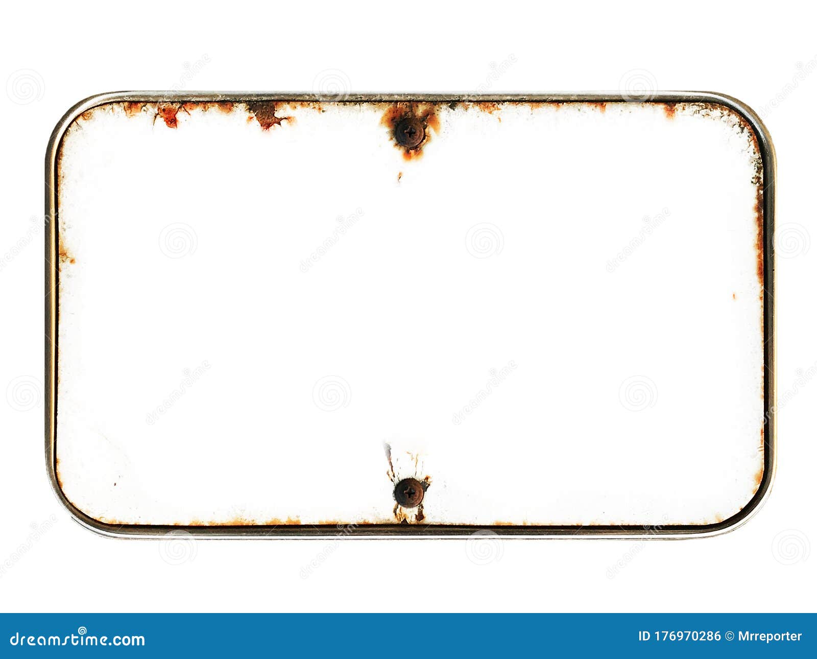 Rusty metal frame stock photo. Image of metal, border - 176970286
