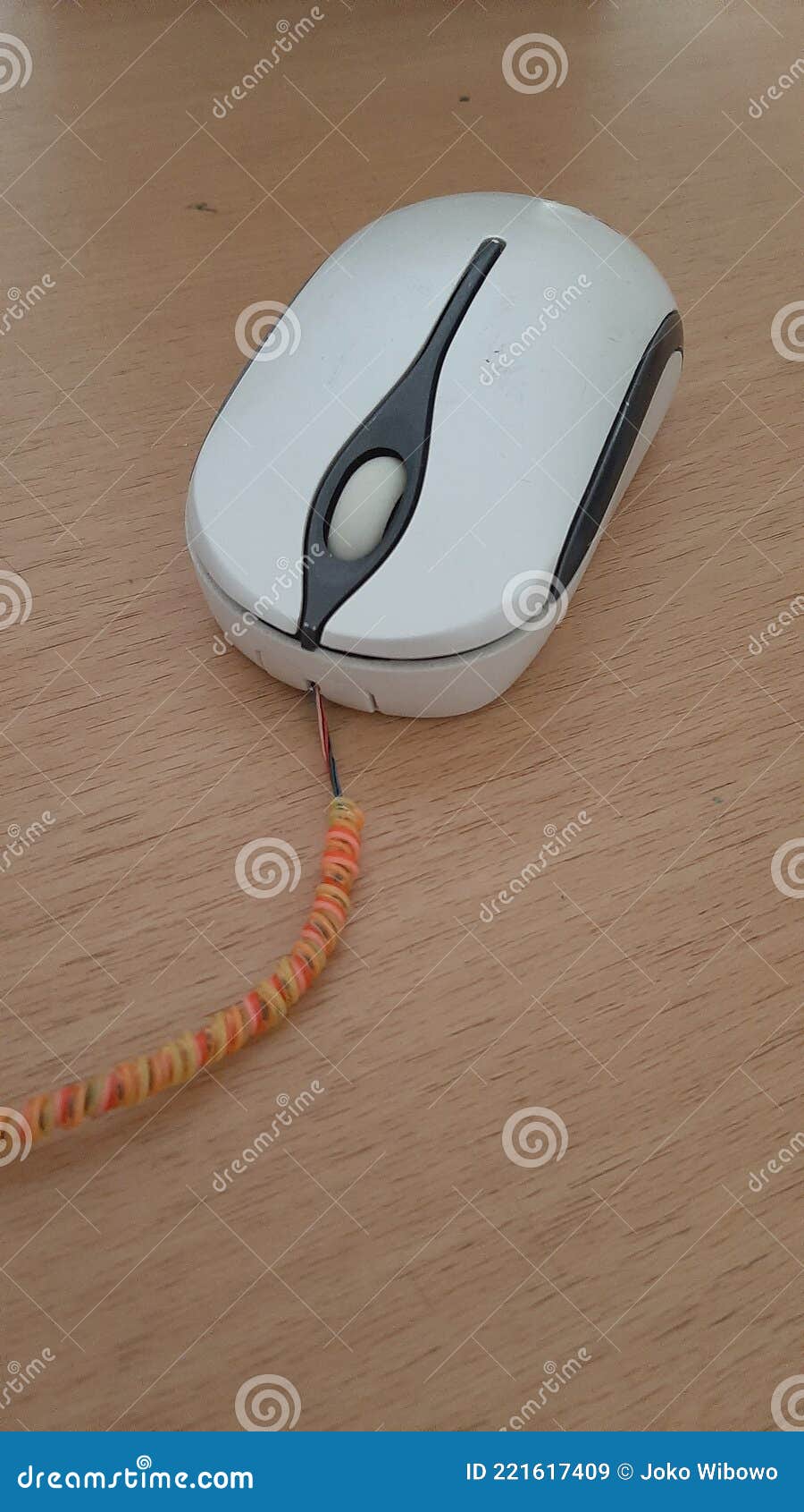 Old White Mouse with Orange Wire Stock Image - Image of sunglasses ...