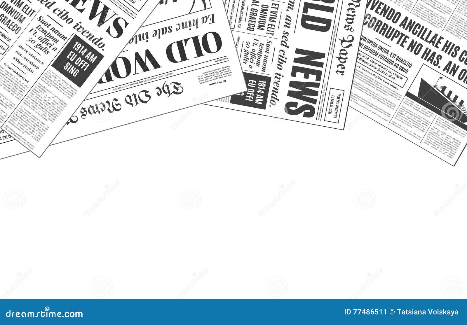 Newspaper Vector Template