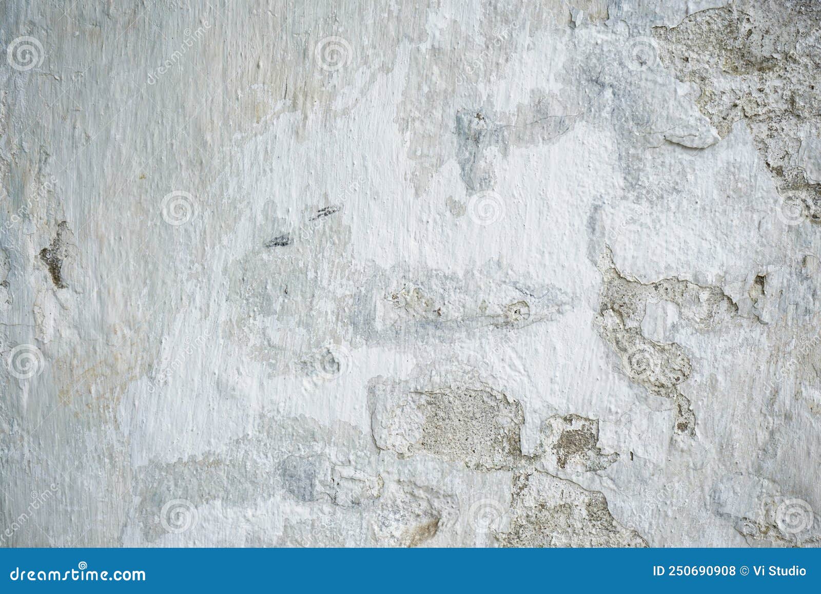 Old White Painted Limewashed Plaster Wall Texture or Background. Close ...