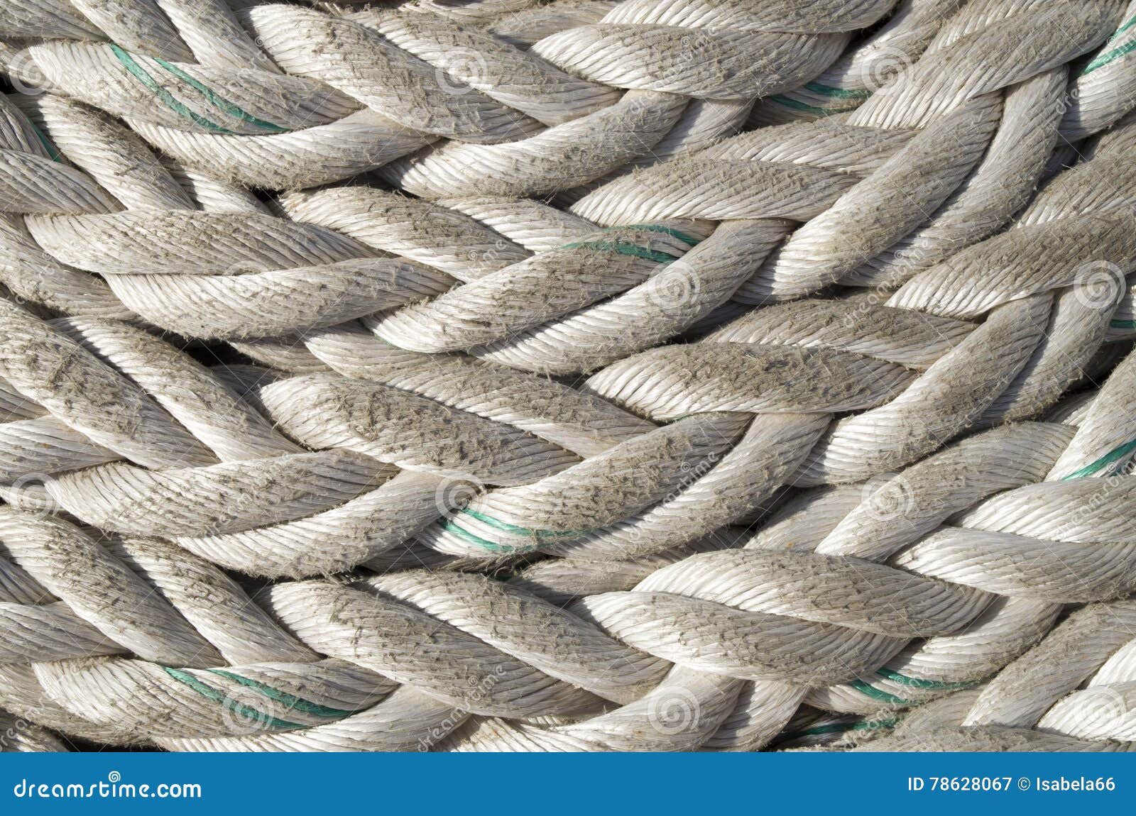 Old white ropes closeup stock image. Image of coil, ribbon - 78628067