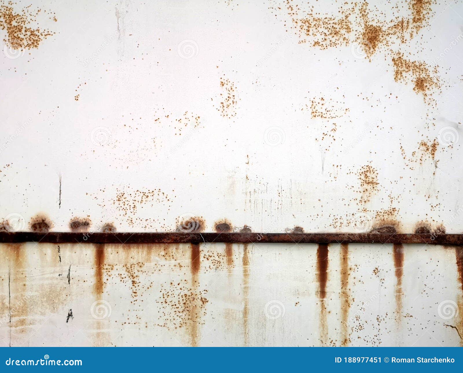 Old White Surface with Rust. Background, Texture Stock Image - Image of ...