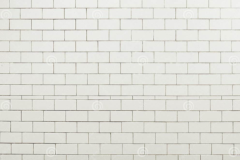 Old White Tile Wall Background Texture Stock Image - Image of ...