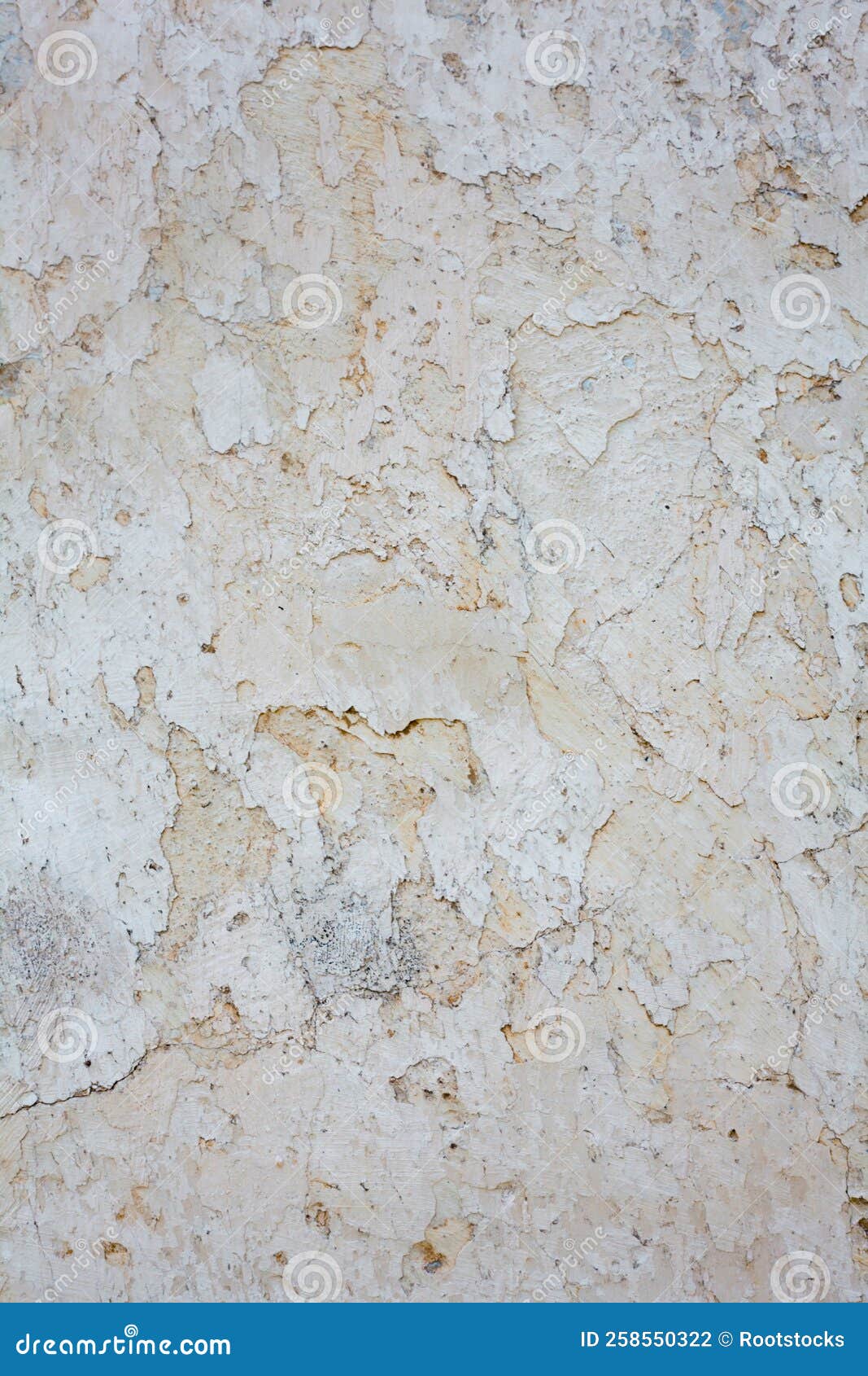 Old Whitewashed Wall with Rich Texture Stock Photo - Image of chalky ...