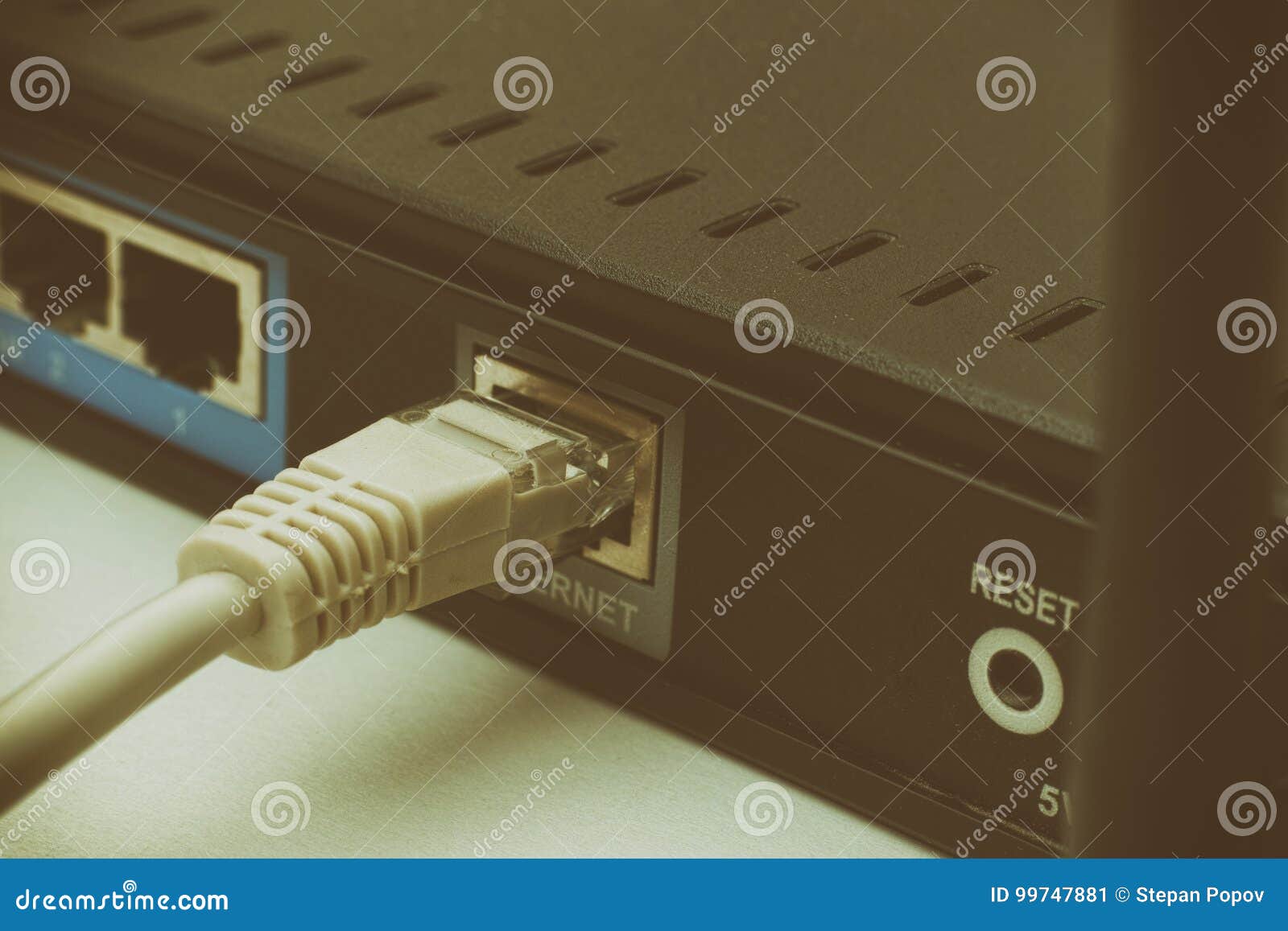 Old Wi-Fi Router with Dust on it Stock Image - Image of technology ...