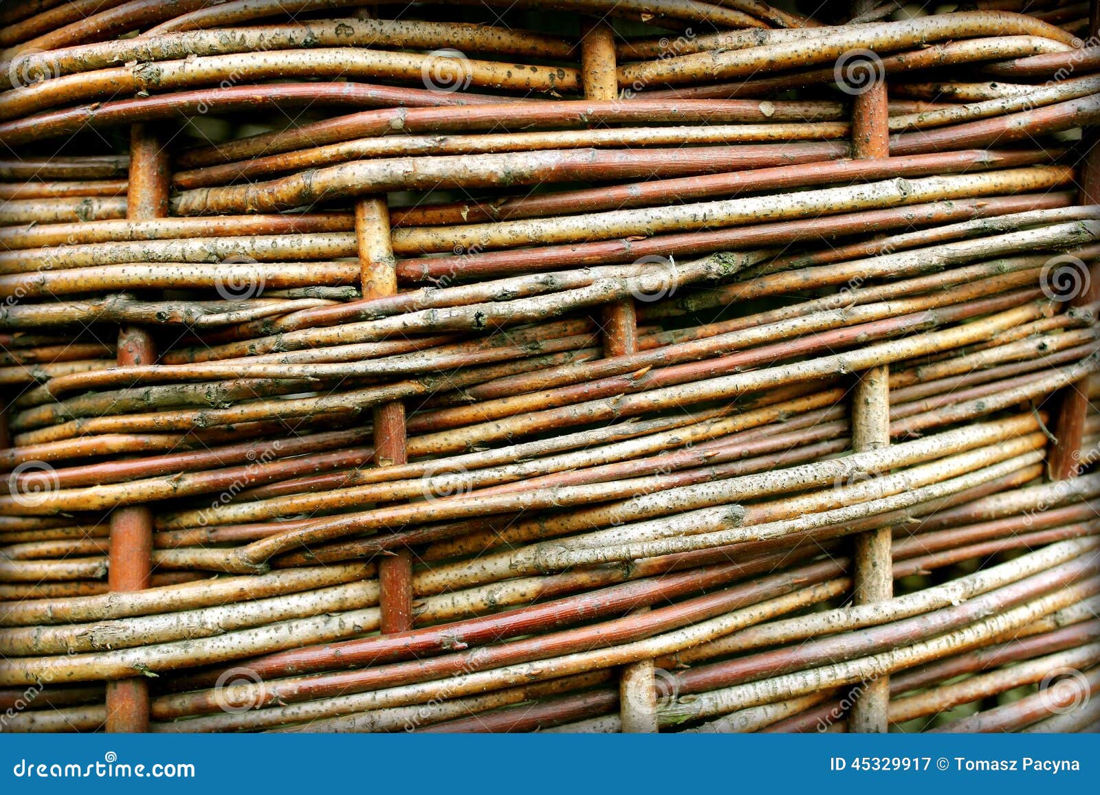 Old Wicker Texture Used As a Background Stock Image - Image of material ...