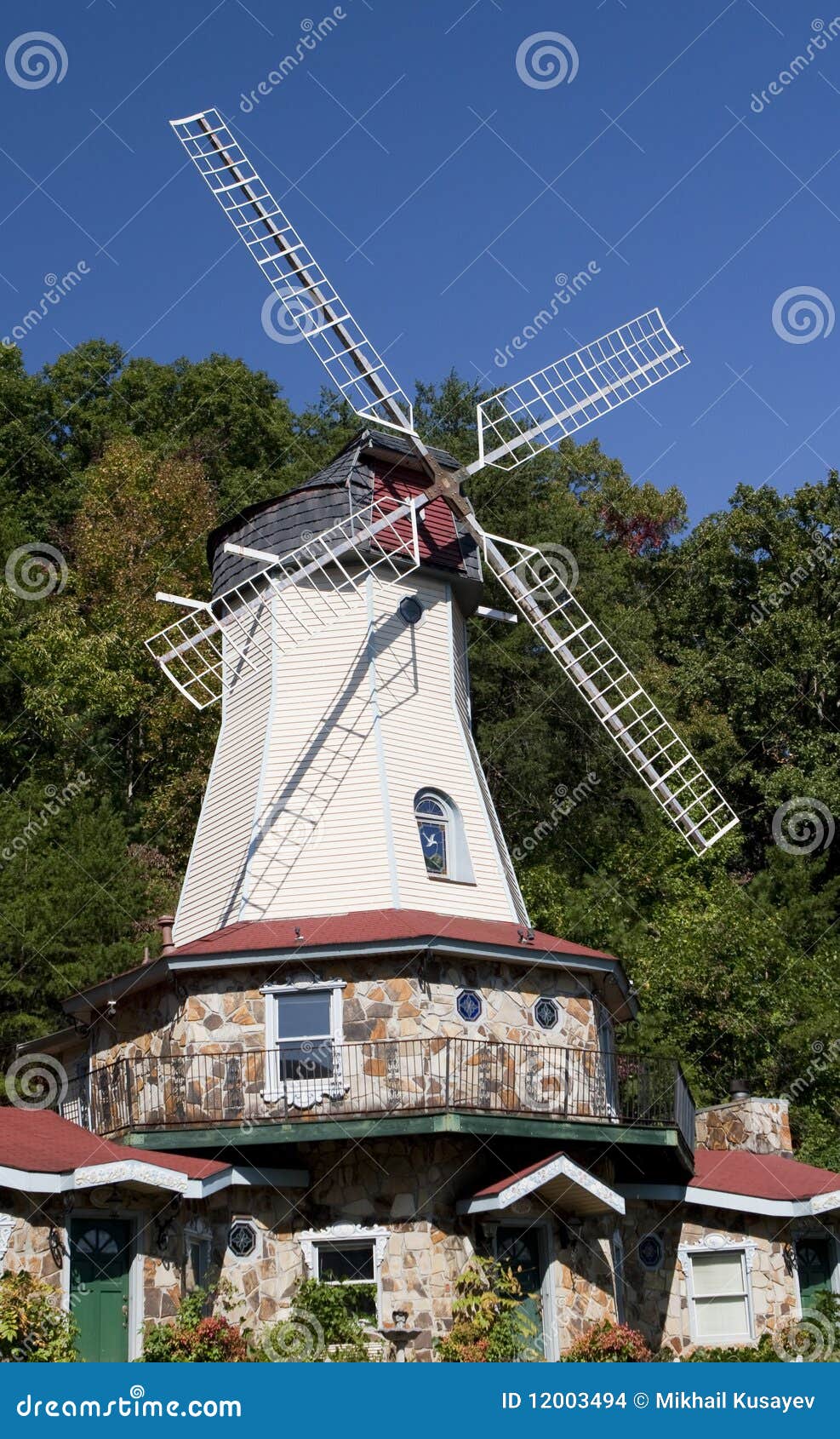Old wind mill stock photo. Image of landscape, generation - 12003494