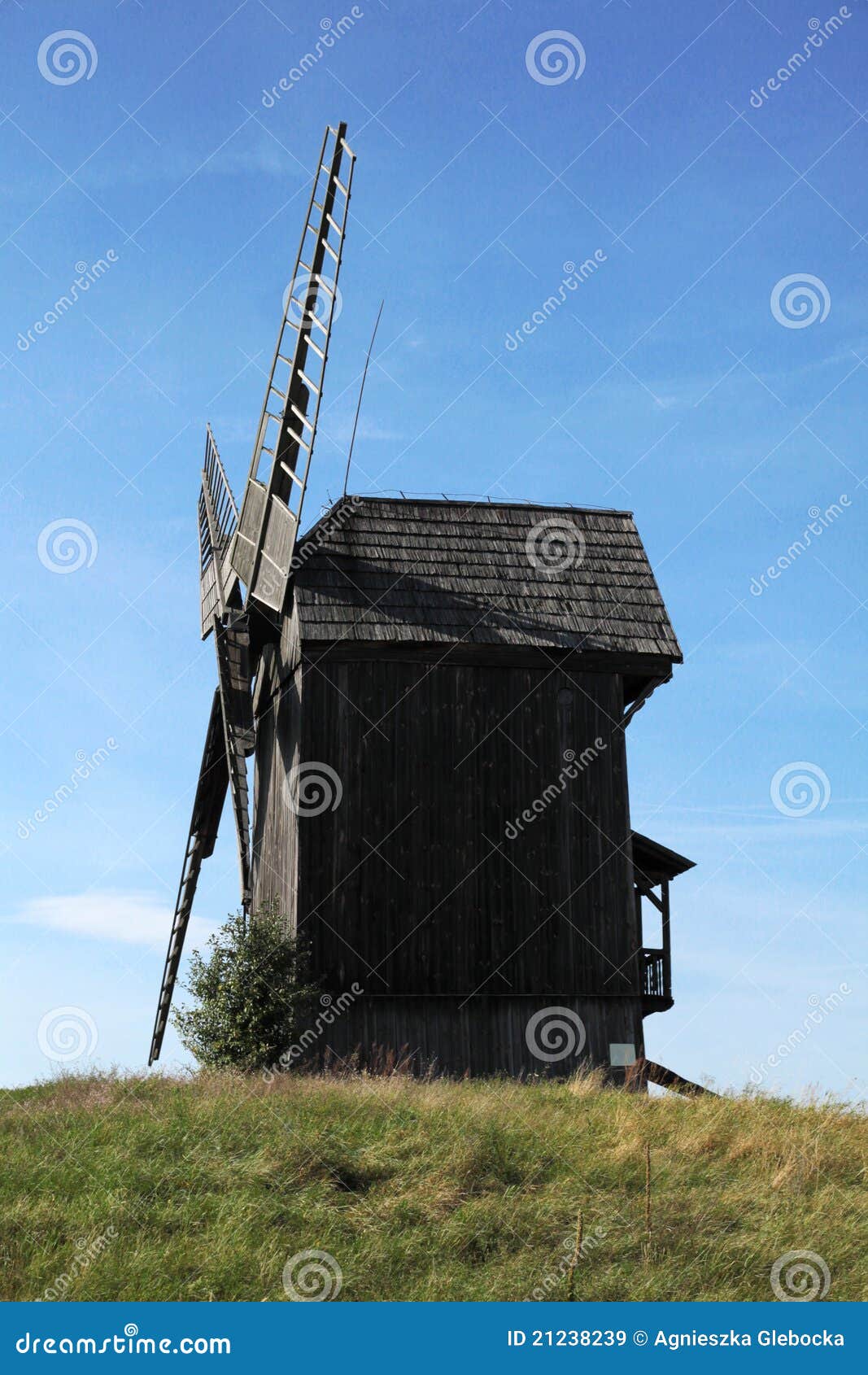 Old Windmill stock image. Image of custom, castle, restore - 21238239