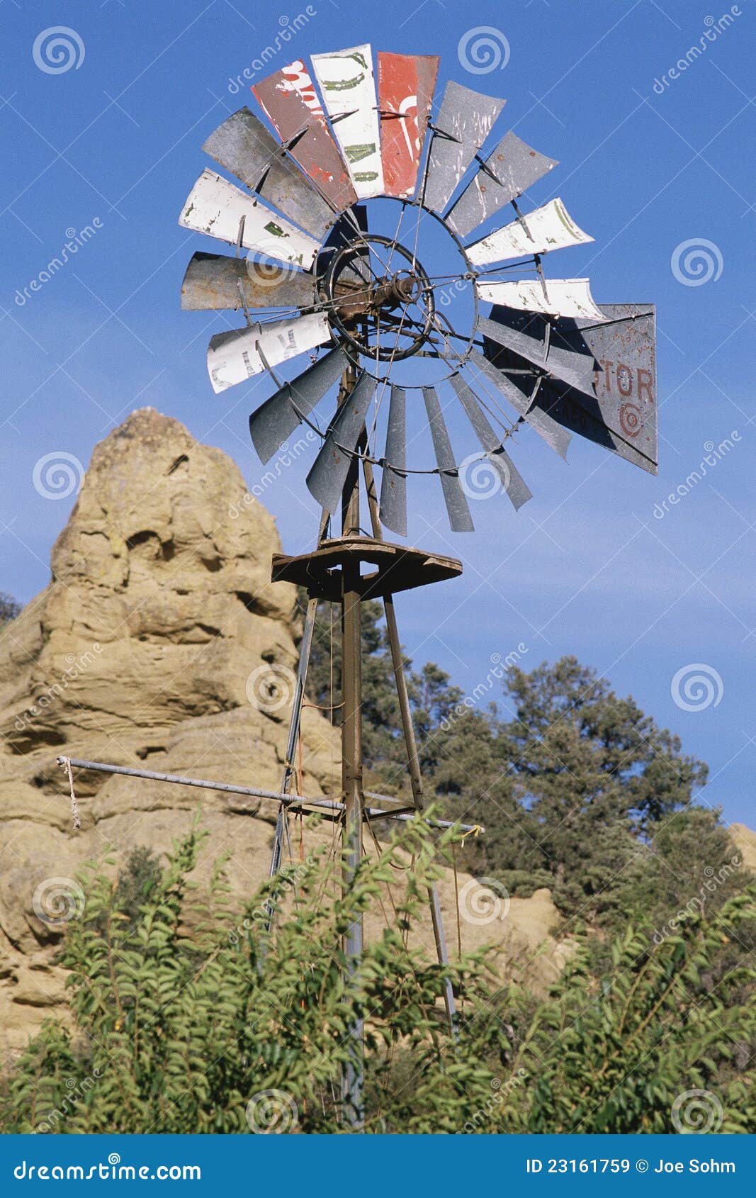 Old windmill stock image. Image of wind, natural, industry - 23161759