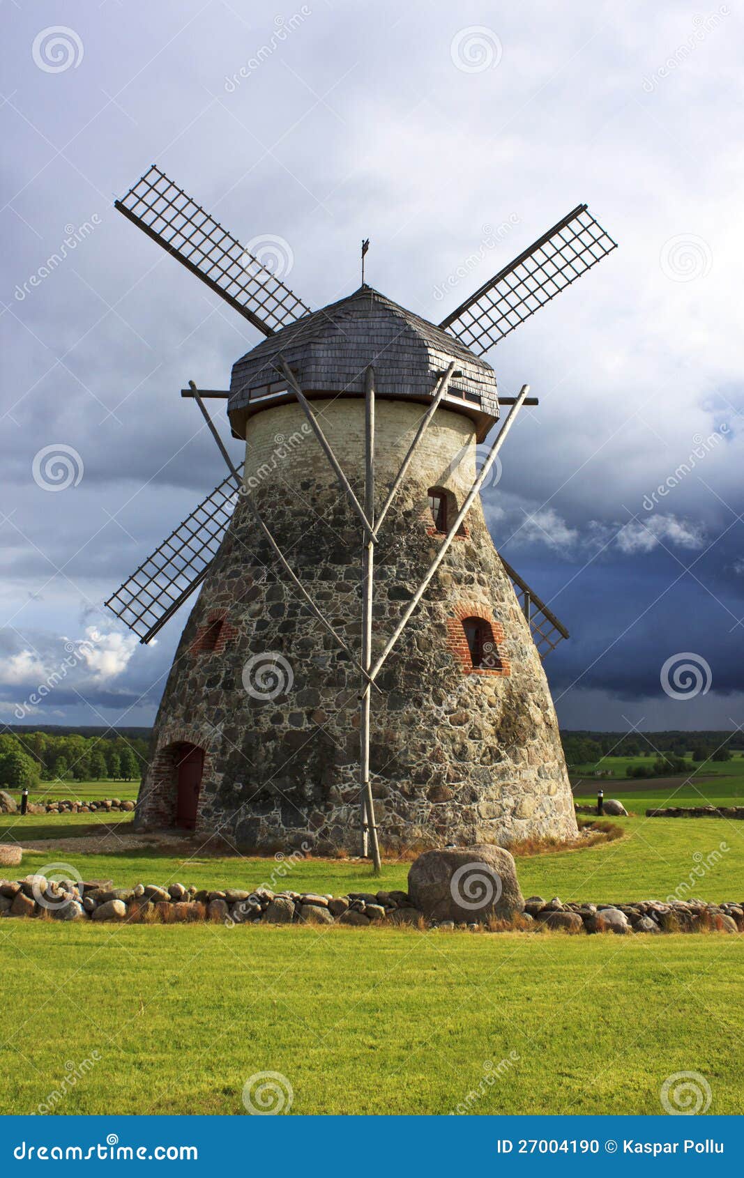Old windmill stock photo. Image of energy, food, storm - 27004190
