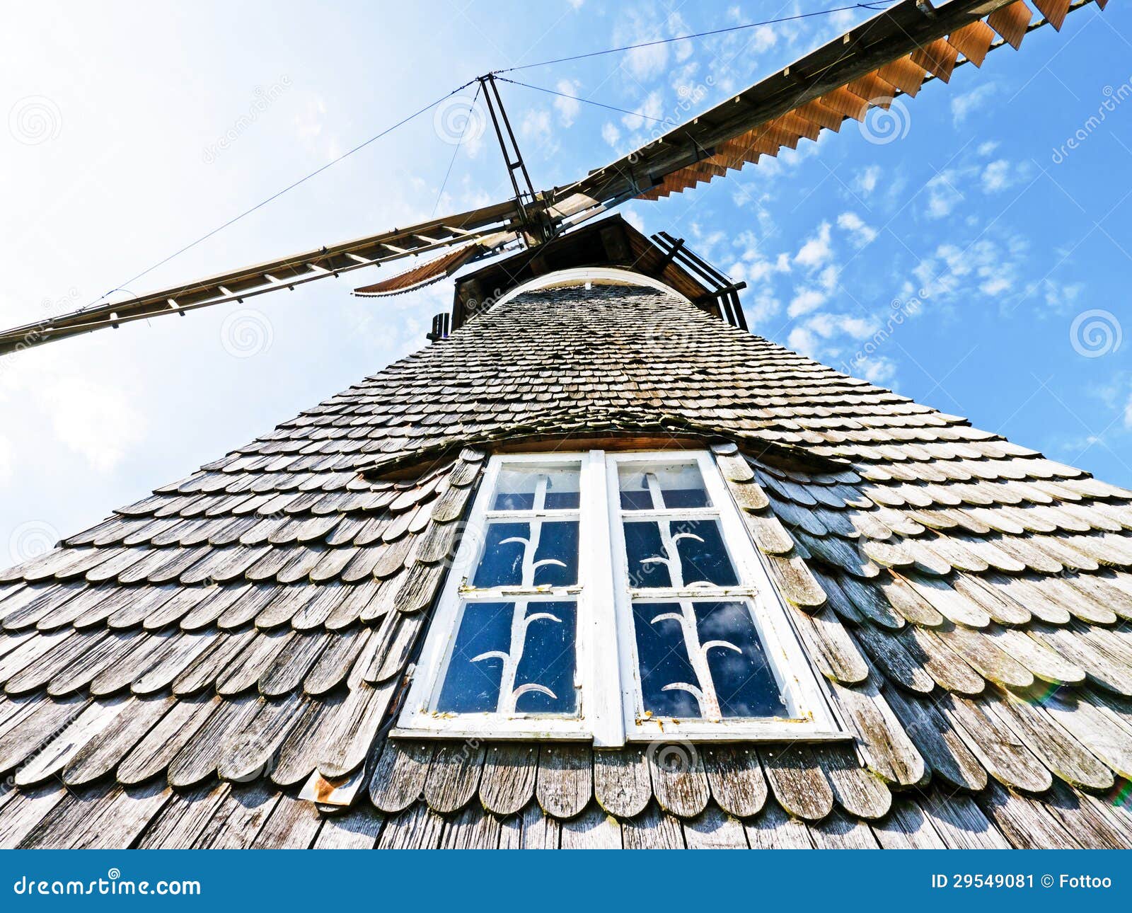 Old windmill stock image. Image of rustic, classic, history - 29549081