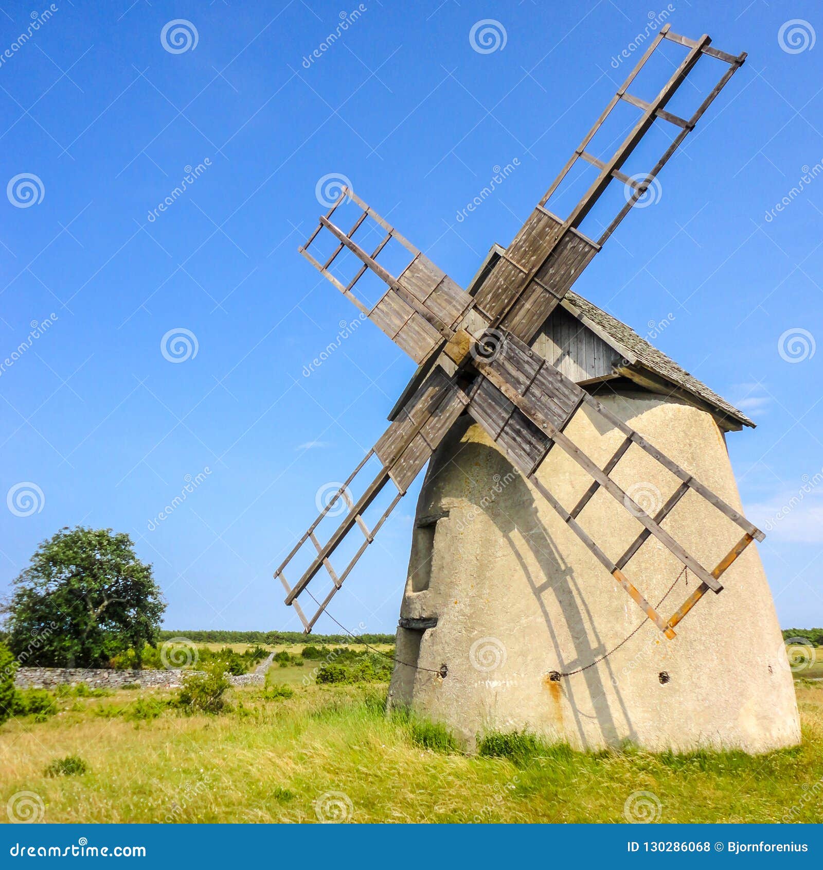 Old windmill stock photo. Image of beautiful, windmill - 130286068