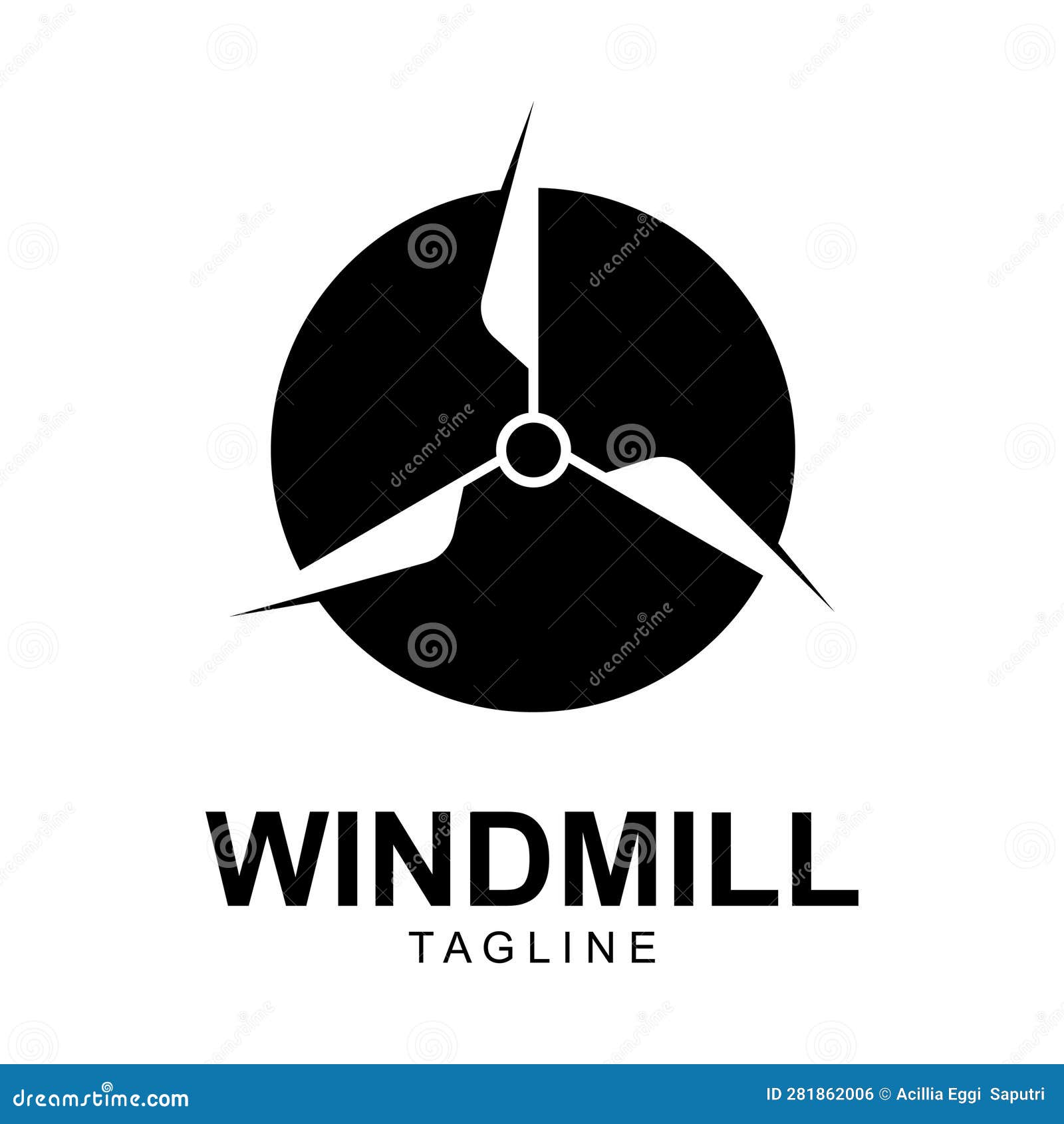 Old Windmill Logo Design Vector, Windmill Retro Vintage Logo Template ...