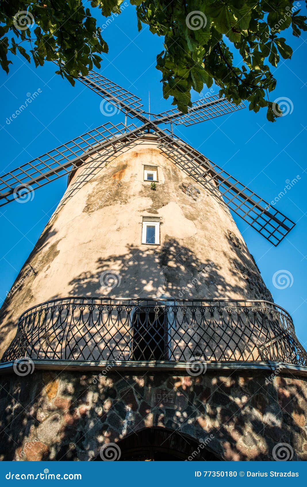 Old windmill stock photo. Image of environment, construction - 77350180