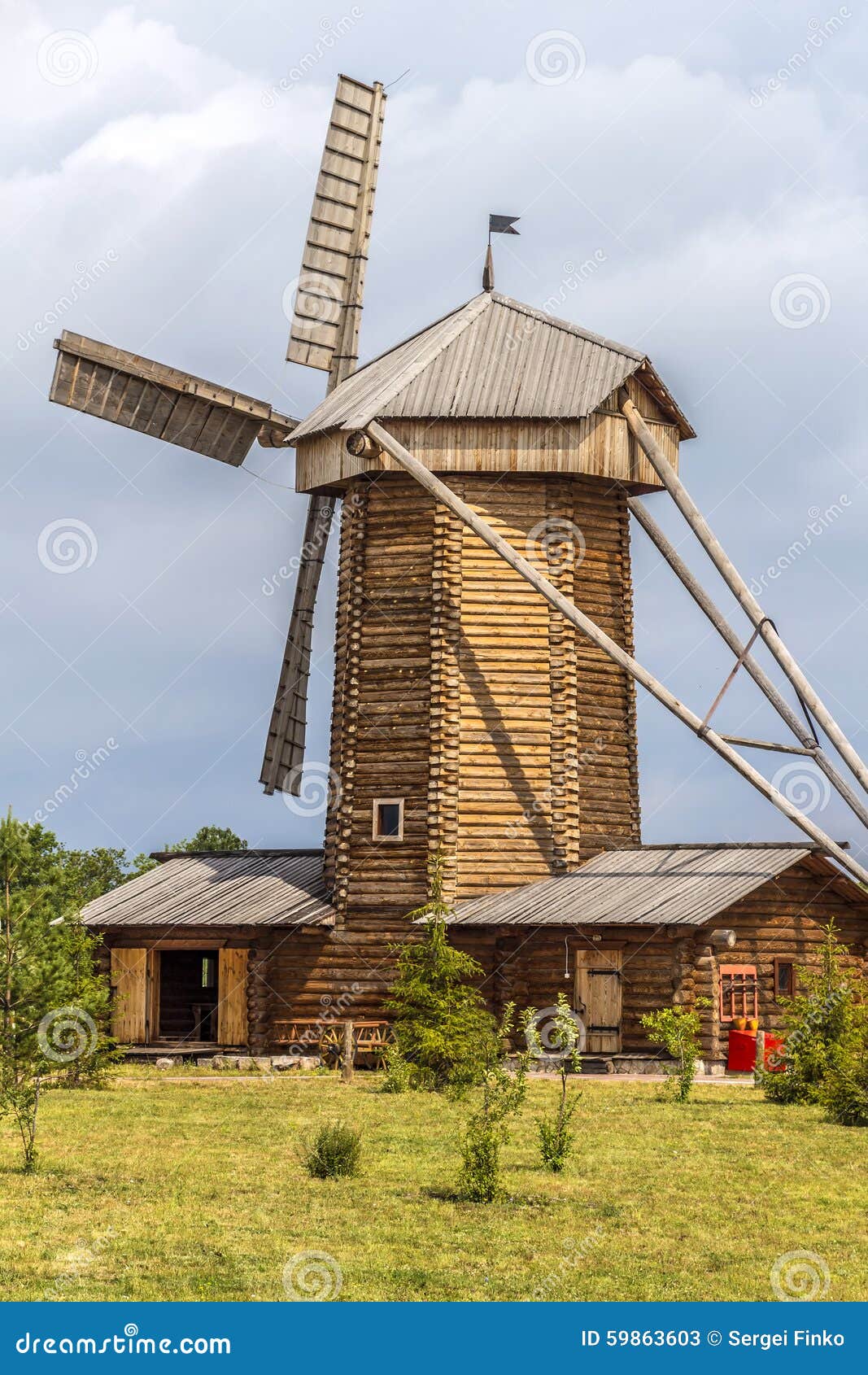 Old windmill stock image. Image of agriculture, ethnos - 59863603
