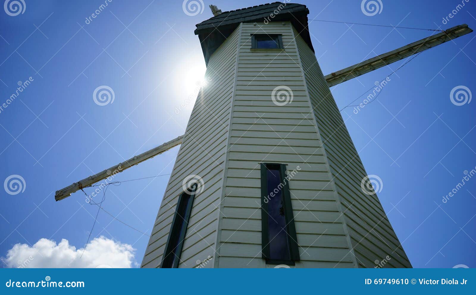 Old Windmill stock photo. Image of architecture, farm - 69749610