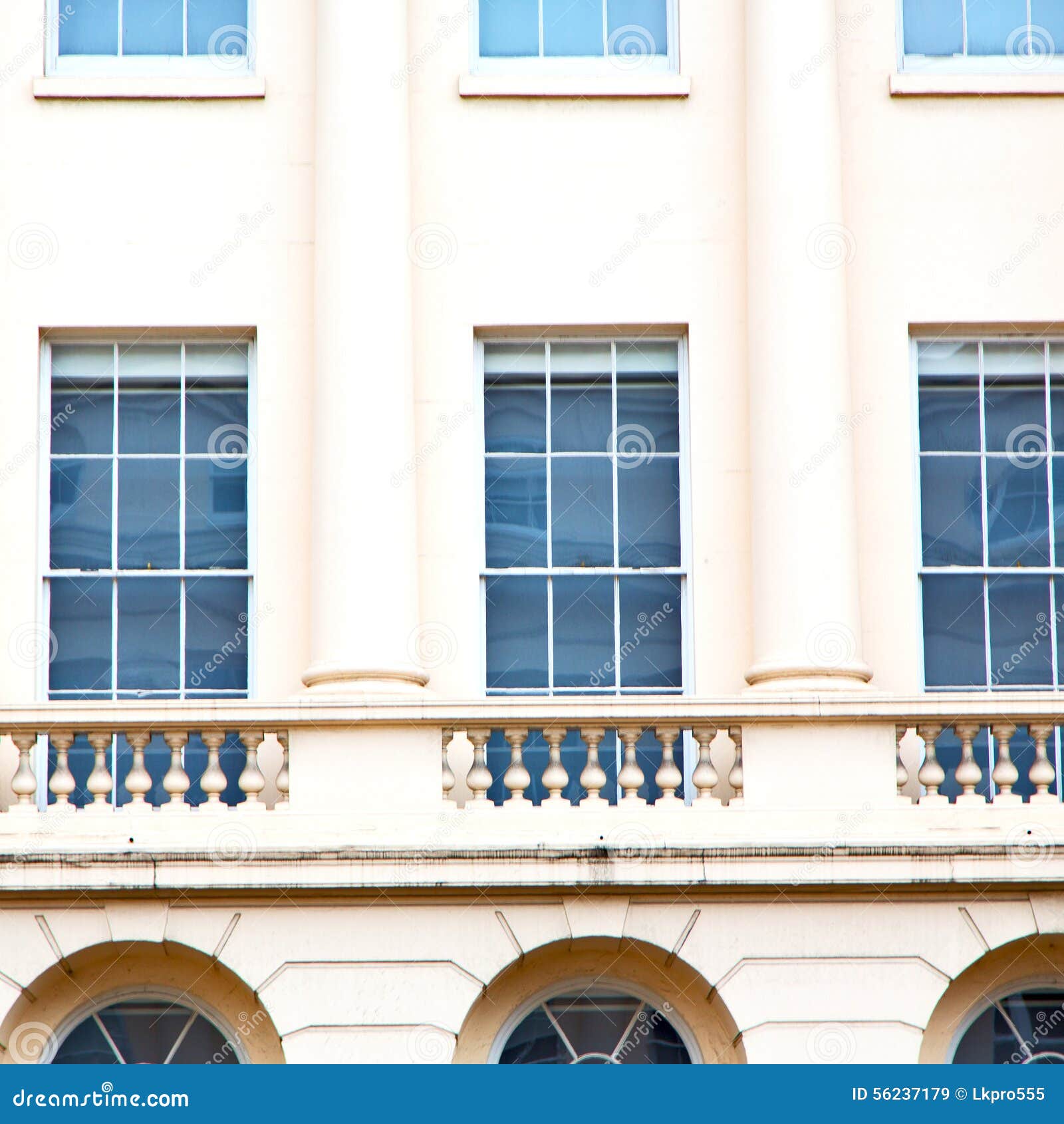 Old Windon in England London Brick and Glass the Wall Stock Image ...