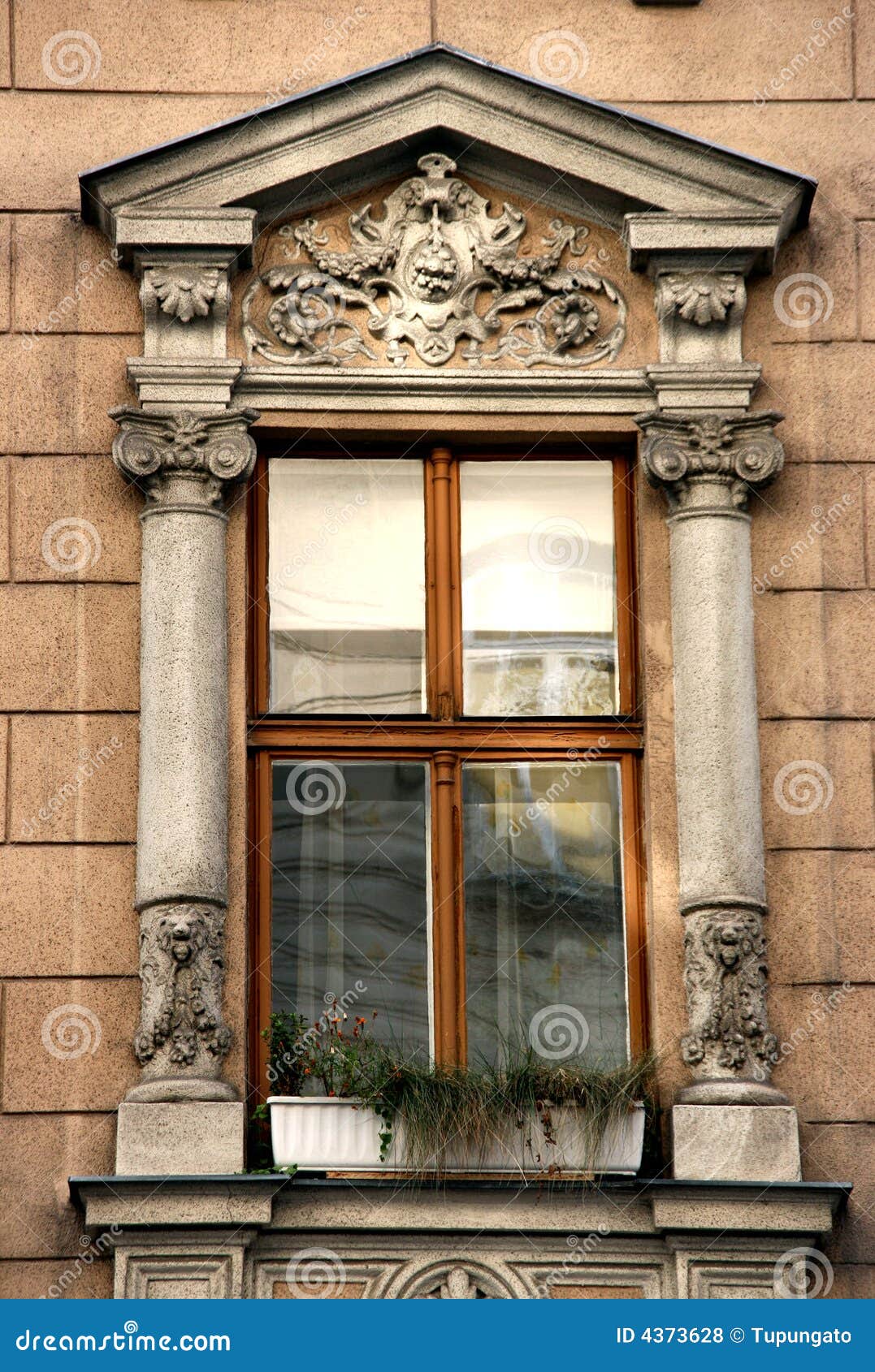 Old window stock photo. Image of wien, detail, austria - 4373628