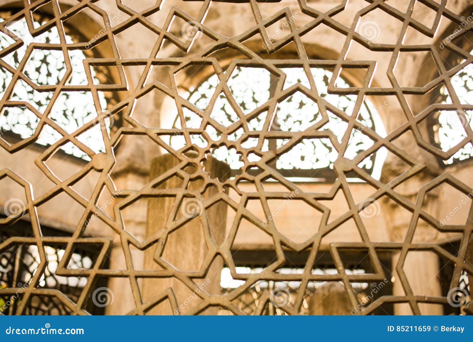 Old Window Architecture from the Ottoman Times Stock Image - Image of ...