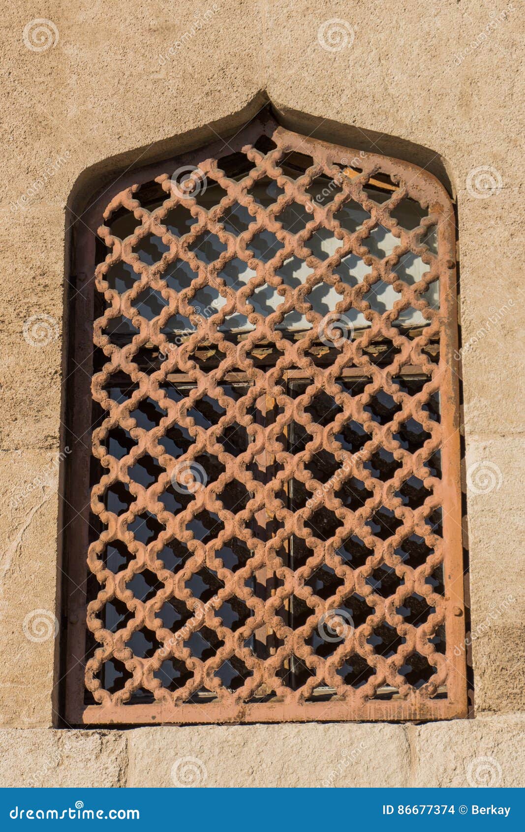 Old Window Architecture from the Ottoman Times Stock Photo - Image of ...