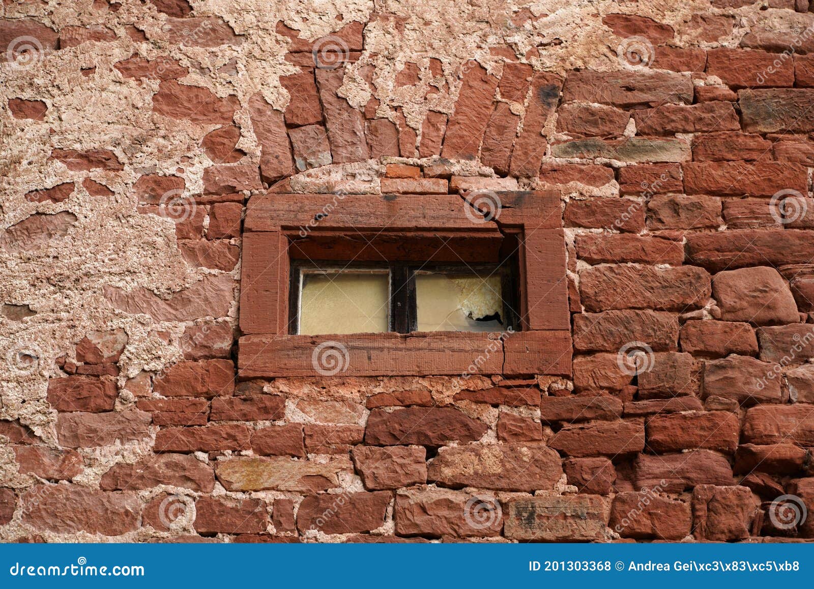 Old window stock photo. Image of walled, architecture - 201303368