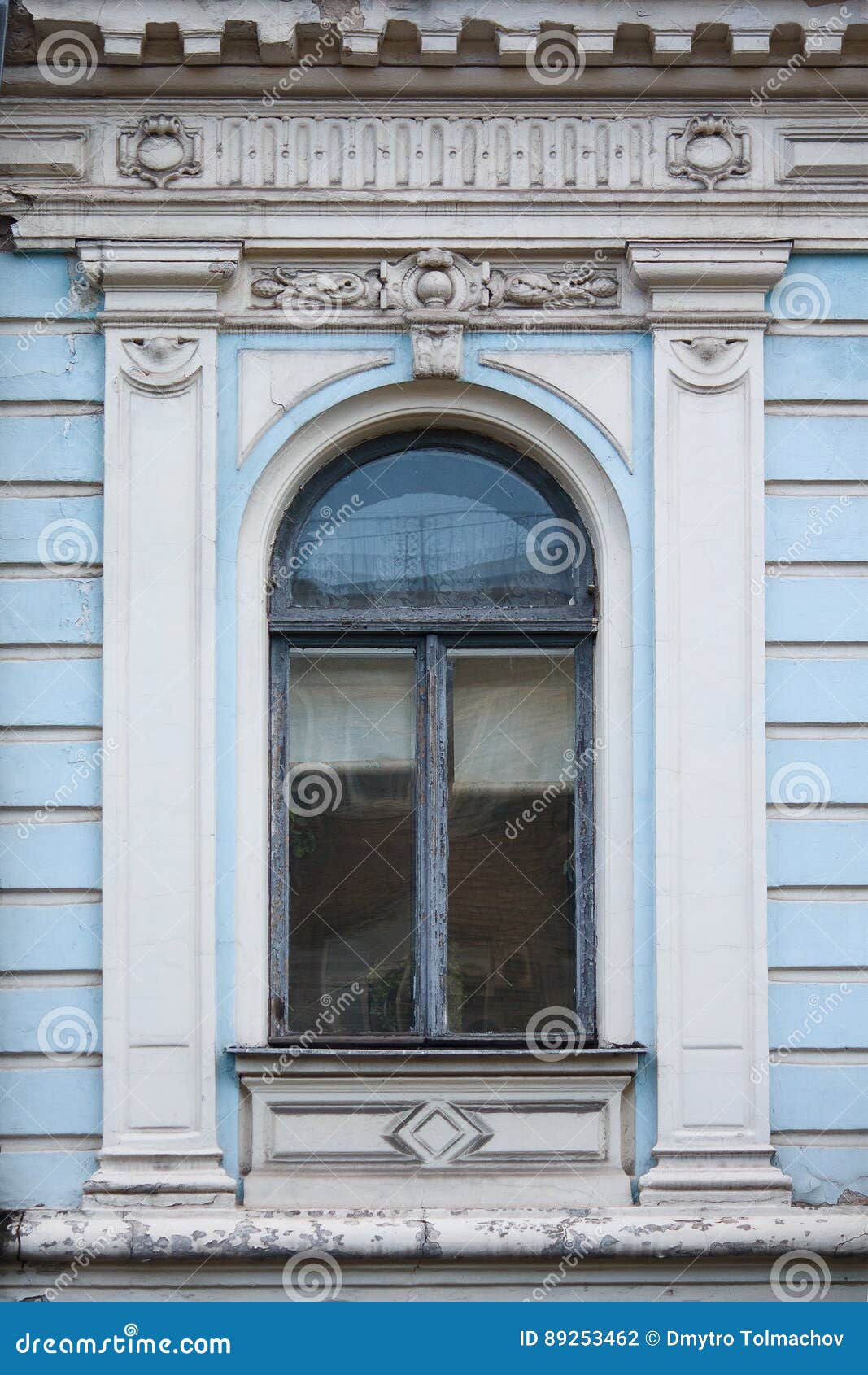 Old Window in a Classic Style Stock Photo - Image of building ...