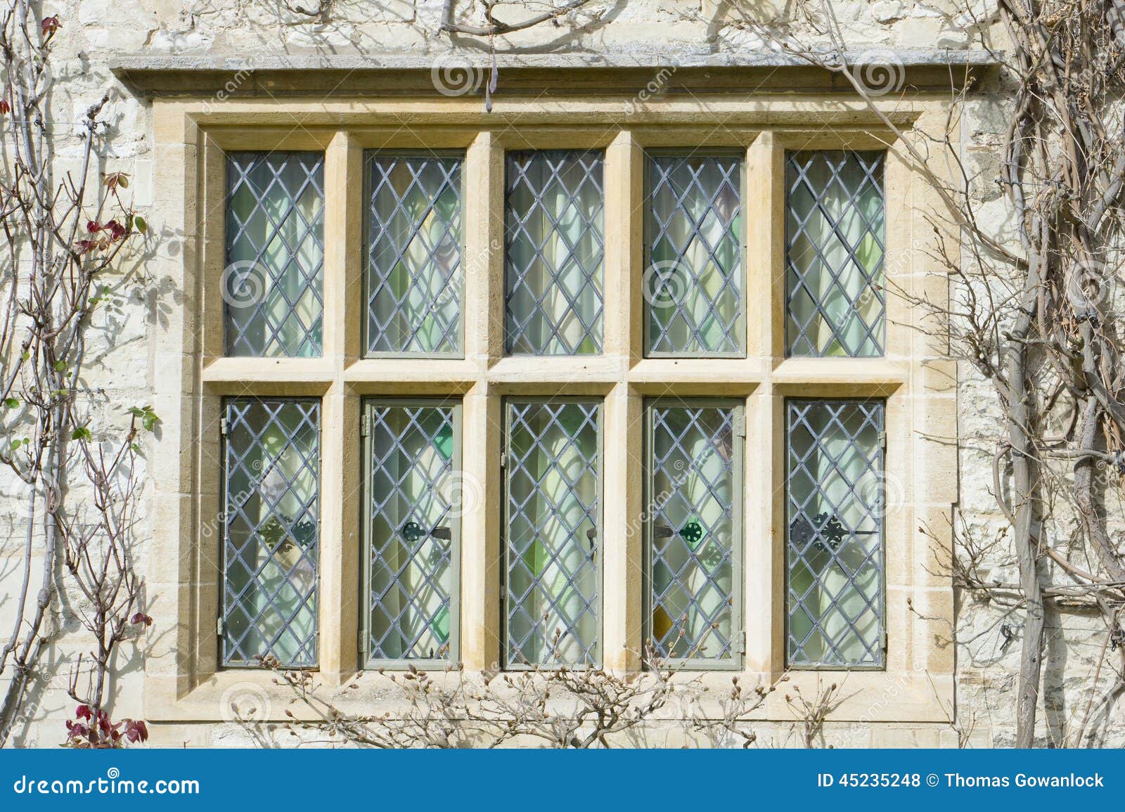 Old window stock photo. Image of gothic, manor, upmarket - 45235248