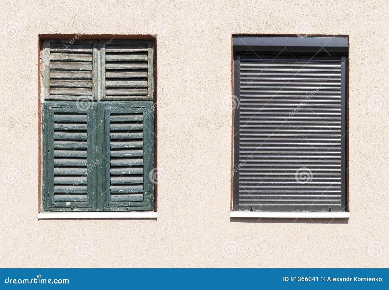 The old window stock image. Image of south, green, exterior - 91366041
