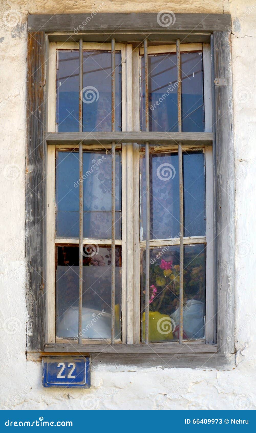 Old window with number stock image. Image of zero, blue - 66409973