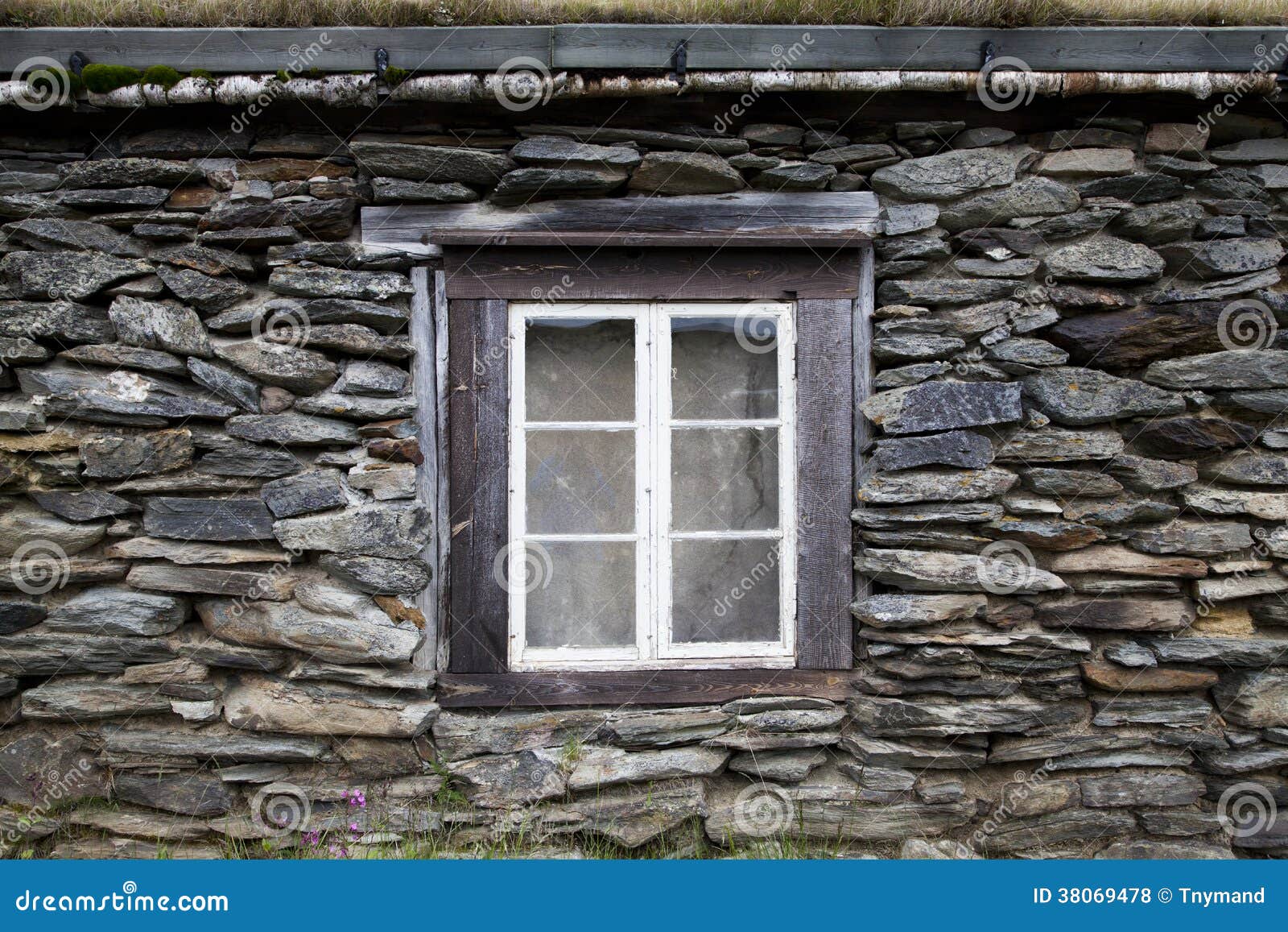 Old Window in Rural House stock photo. Image of brown - 38069478