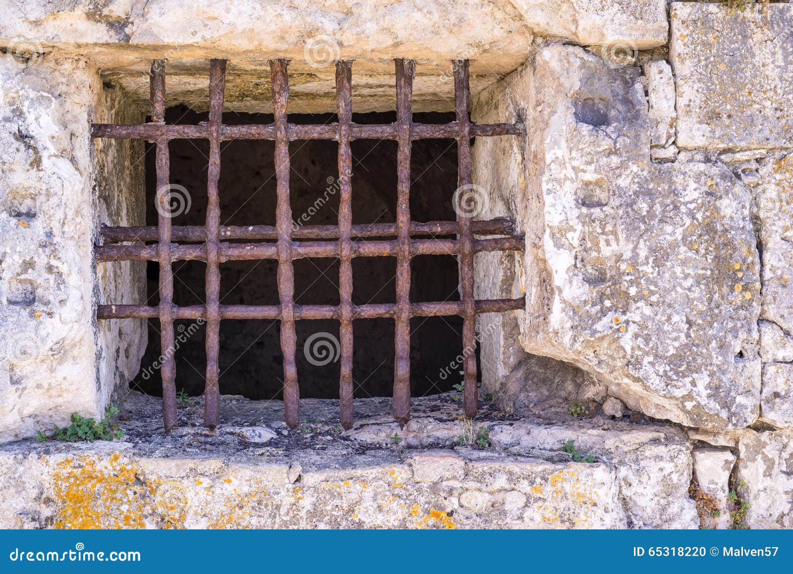 Dungeon Prison Cell Window Royalty-Free Stock Photo | CartoonDealer.com ...