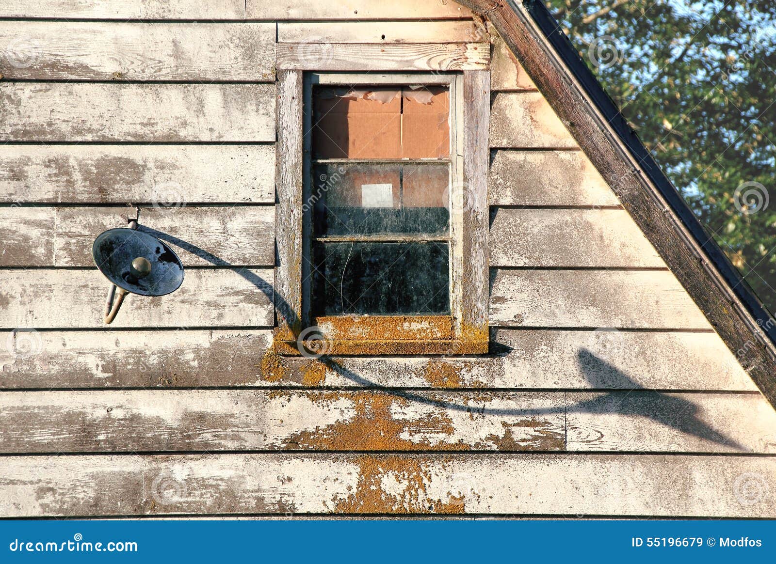 Old Window stock image. Image of wooden, dirty, fixture - 55196679