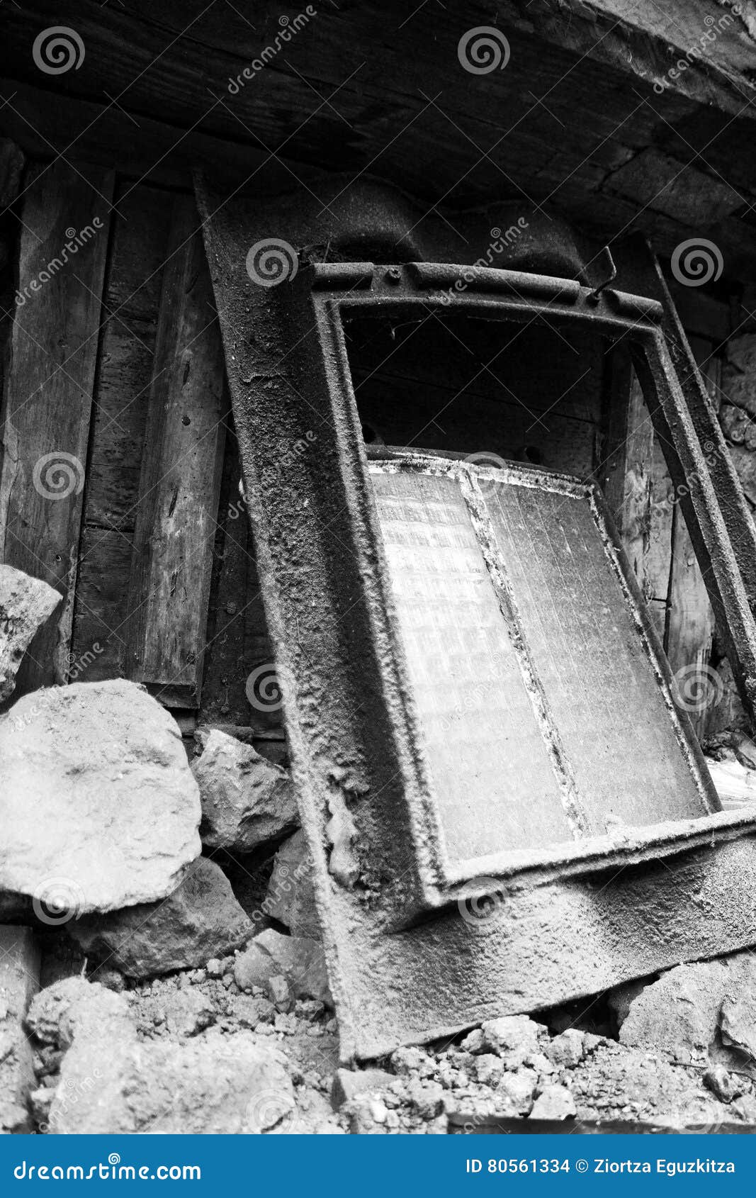 Old window stock photo. Image of disassemble, building - 80561334