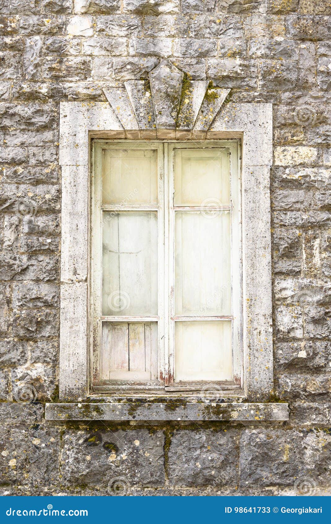 Old Window on Wall Background Stock Image - Image of aged, historic ...