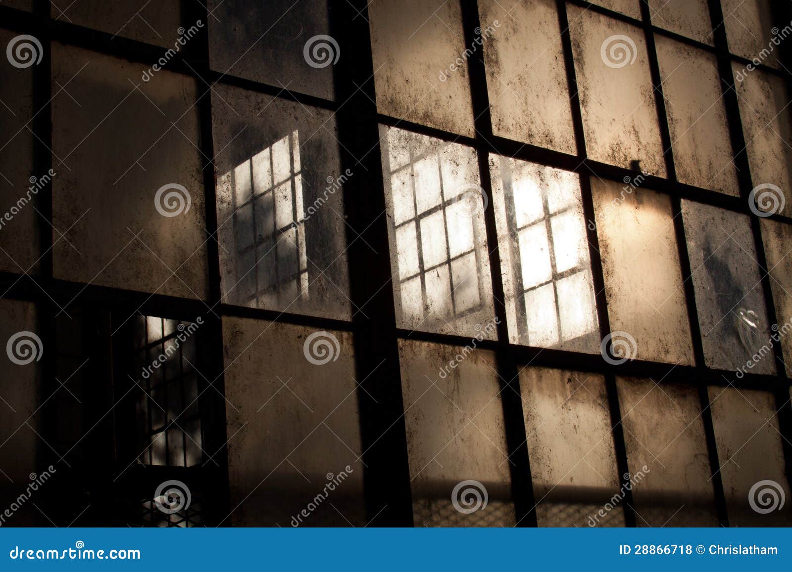 Abandoned Warehouse Window