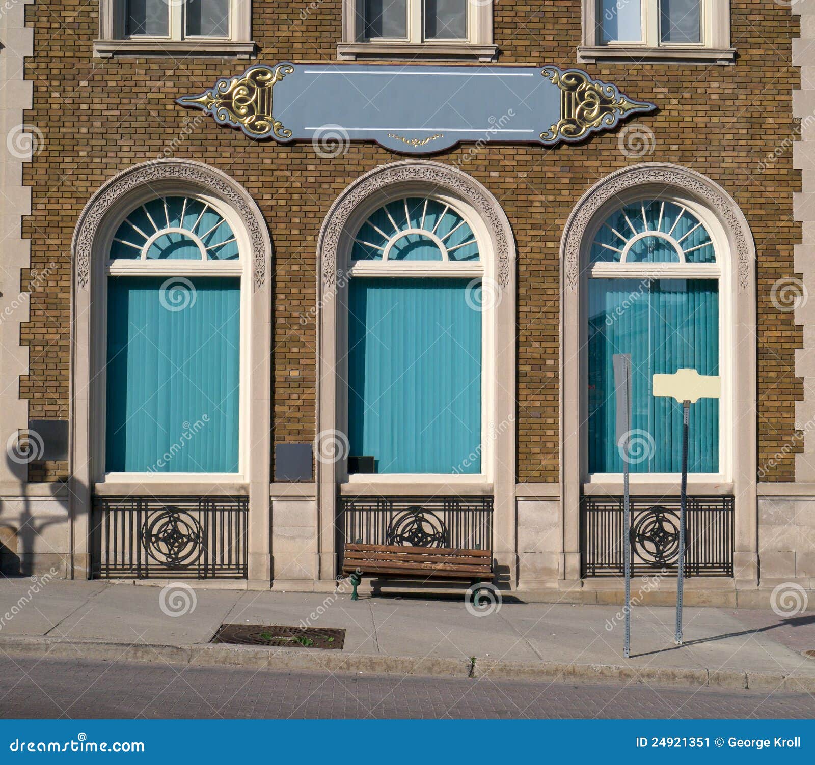 Old Windows and building stock image. Image of ironwork - 24921351